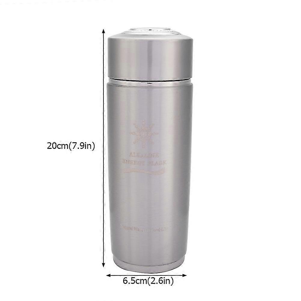 Alkaline Water Bottle Nano Balance Bio Energy Lonizer Cup Flask Double ...