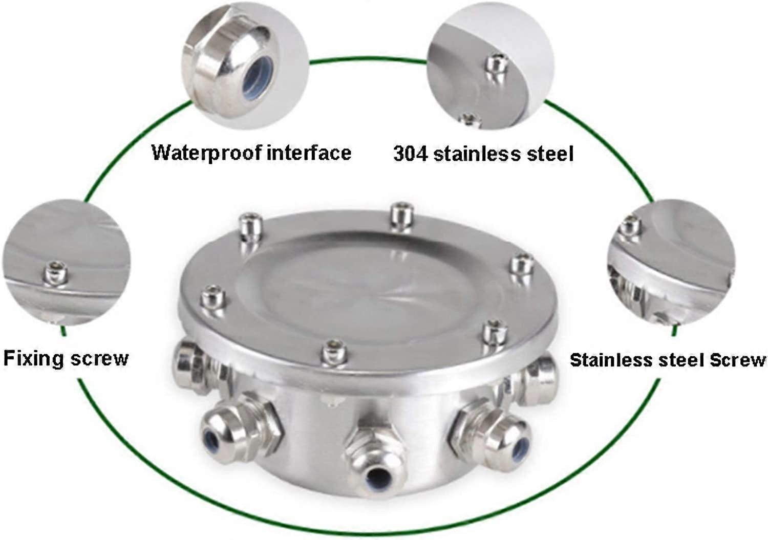Pond Junction Box, IP68 Stainless Steel Junction Box, for Street Lights ...