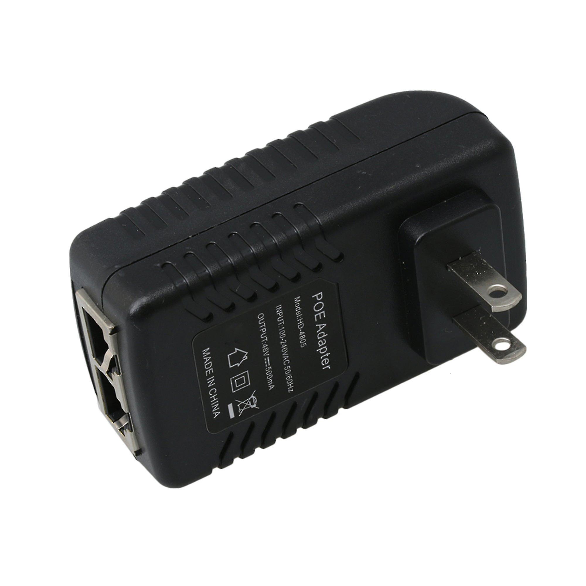 Electrical plug caps poe power supply over ethernet adapter us plug 100 ...