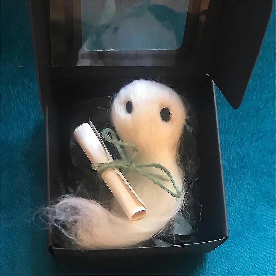 Adopt A Ghost, Super Cute Little Pocket Ghost With A Tiny Scroll ...