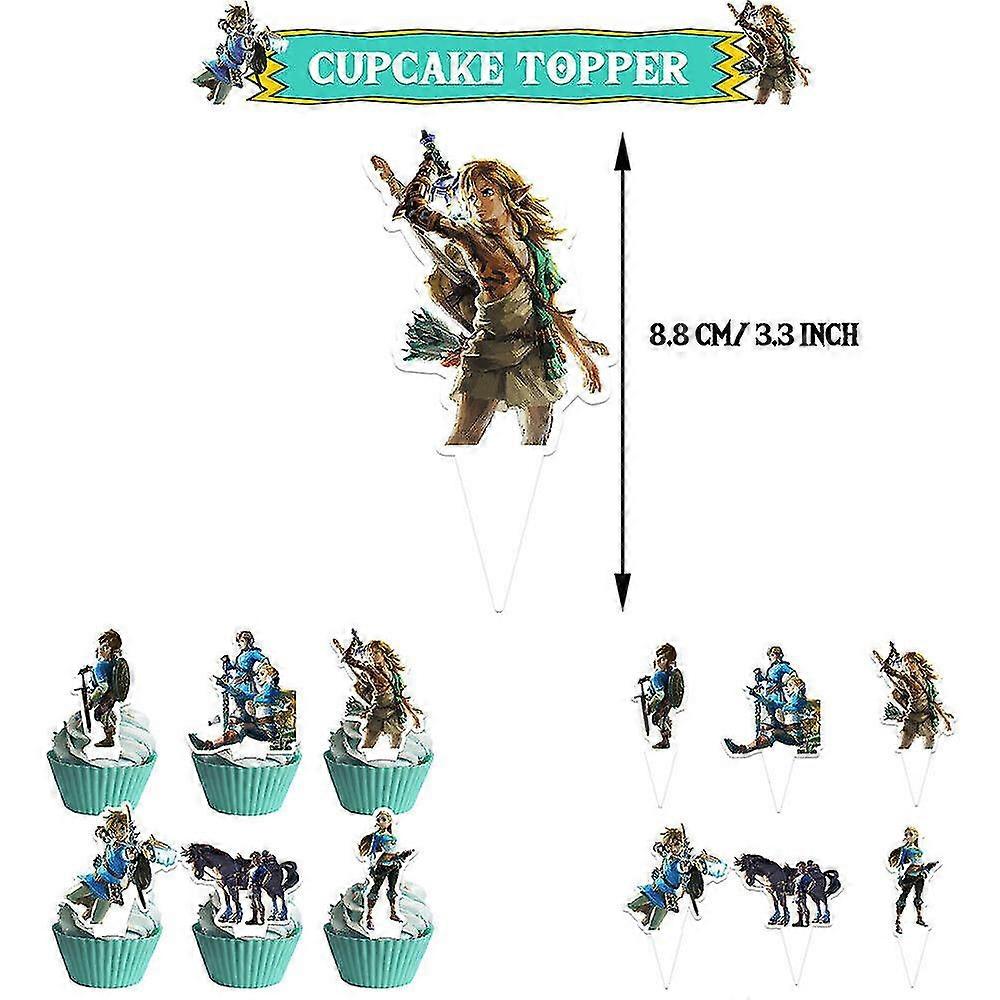 The Legend Of Zelda Game Themed Birthday Party Decoration Decors Set ...