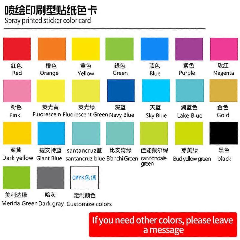 bicycle stickers MTB 29 inch mountain bike wheel set stickers UV ...