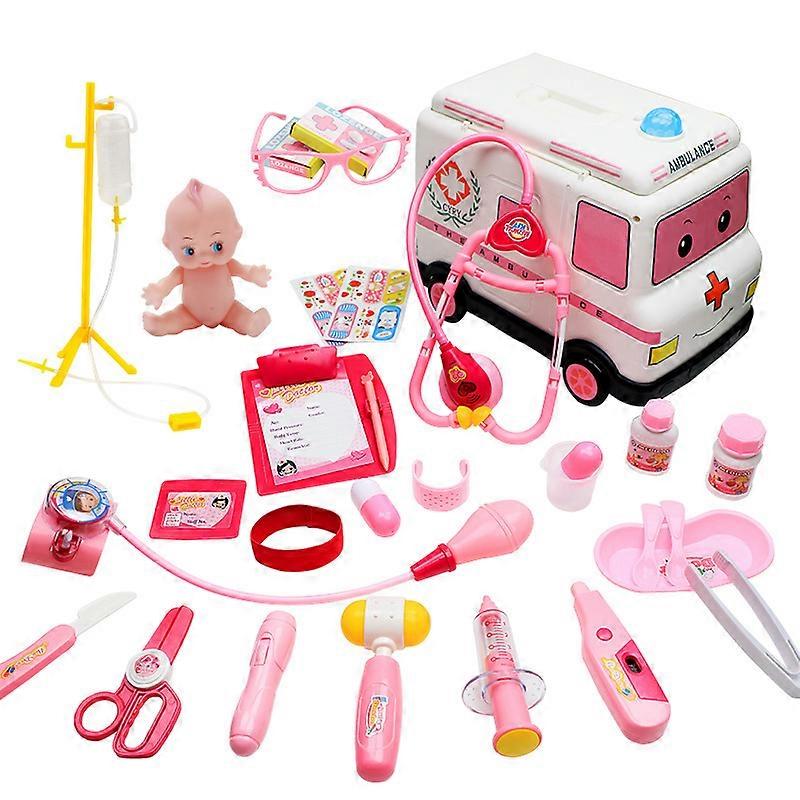 New Doctor Set for Kids Pretend Play Girls Role-playing Games Hospital ...