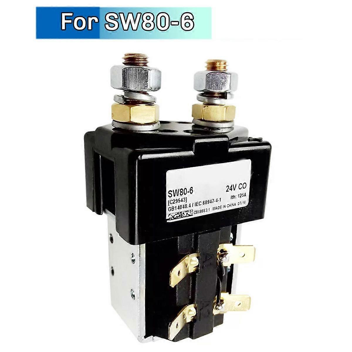 SW80-6, 7915692512, B2SW11 24V Contactor Solenoid Relay Switch for ...