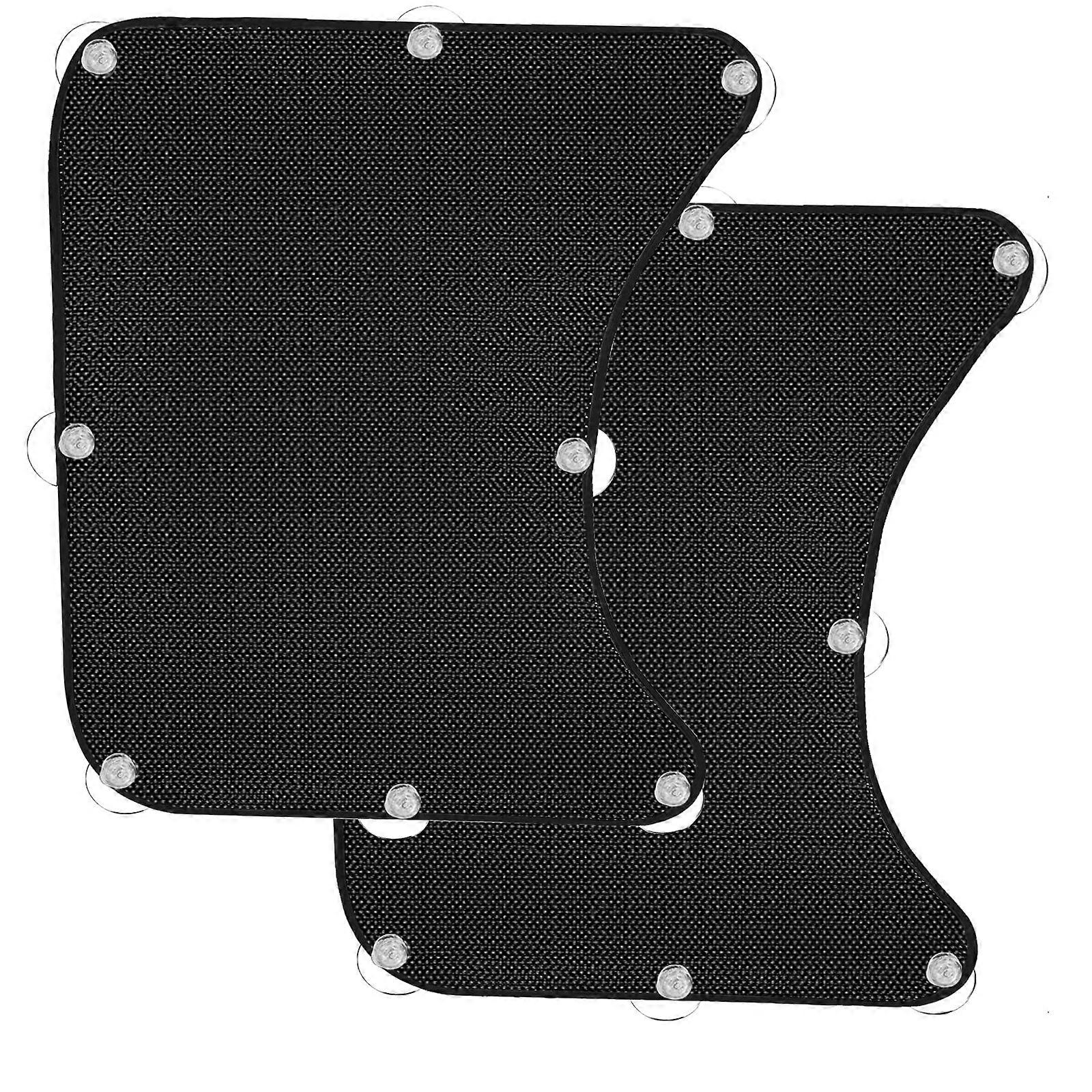 1/2pcs Semi-Truck Side Window Sun Shade Sunshade Cover Visor Mesh ...