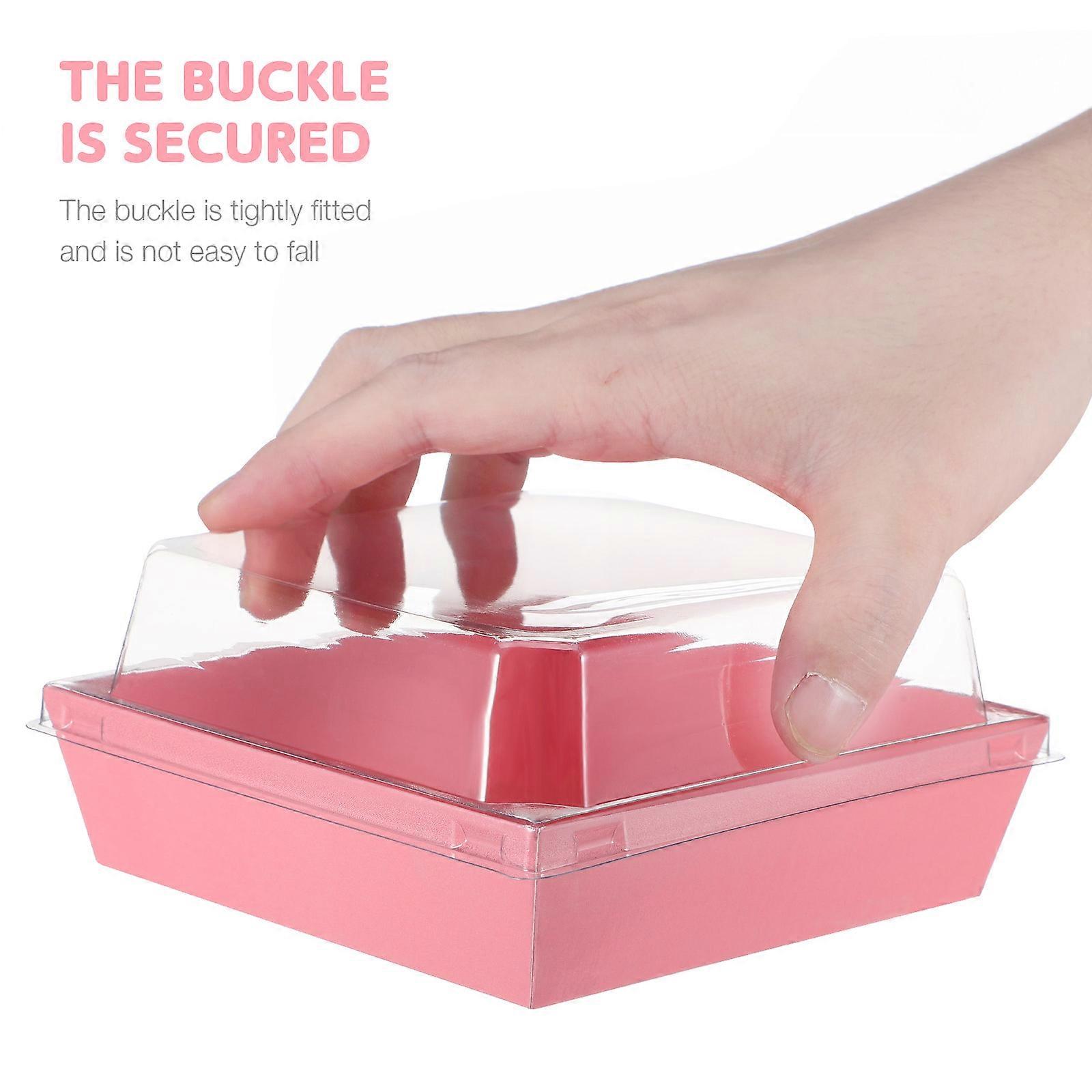 50 Pcs Cake Boxes Bakery Boxes Pastry Boxes Treat Boxes Dessert Box ...