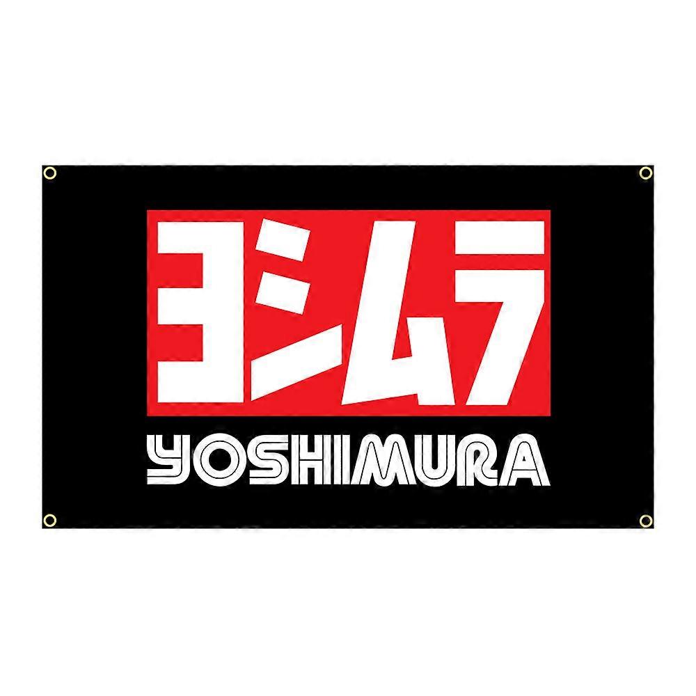 90x150cm Yoshimura Motorcycle Flag Polyester Printed Racing Exhaust ...