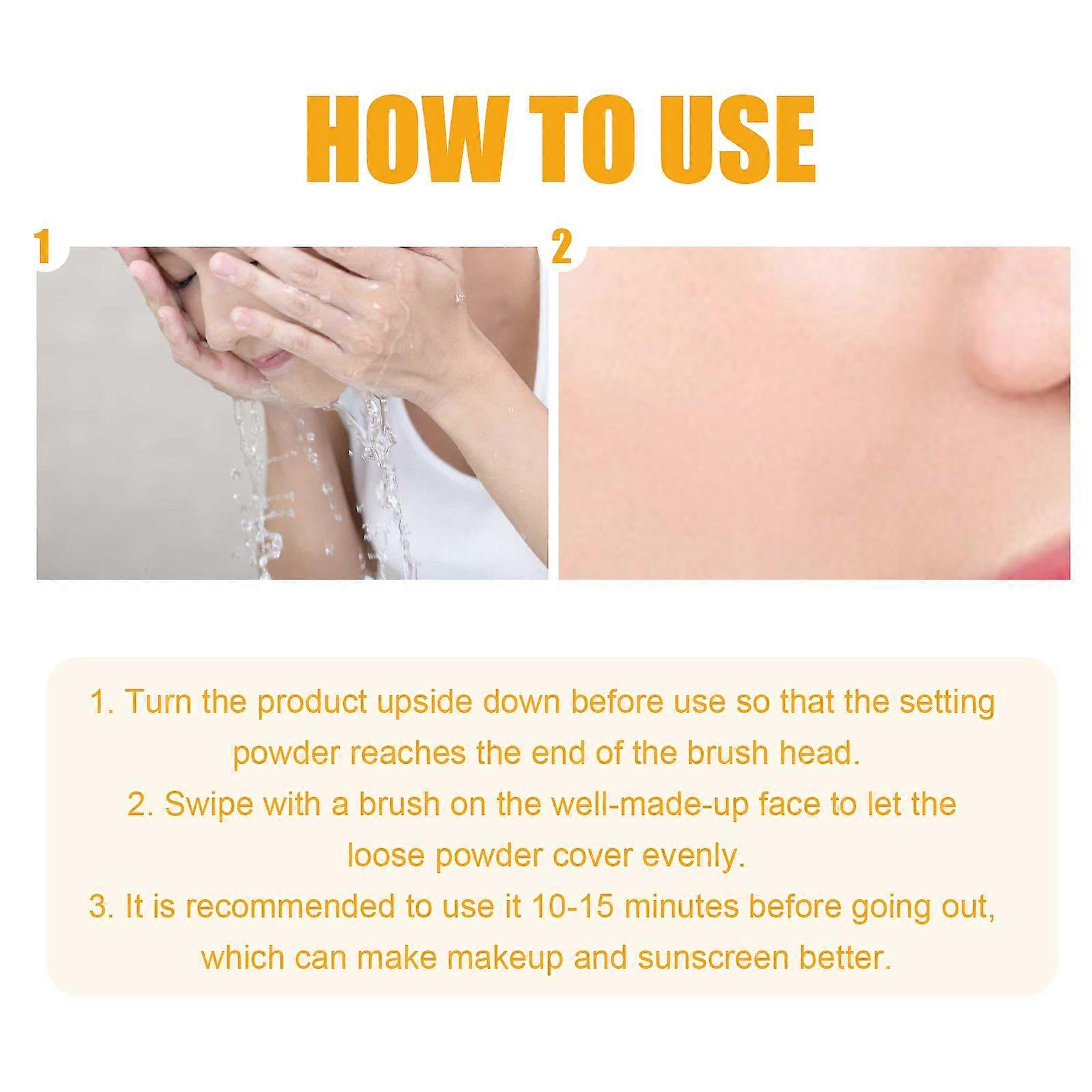 Protective Setting Powder, Sweatproof Long-lasting Oil Controlled ...