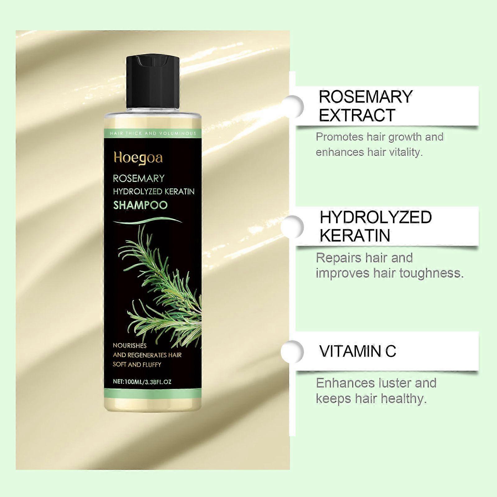 Hoegoa Rosemary Thickening Shampoo Plant Oil Control Nourishing ...