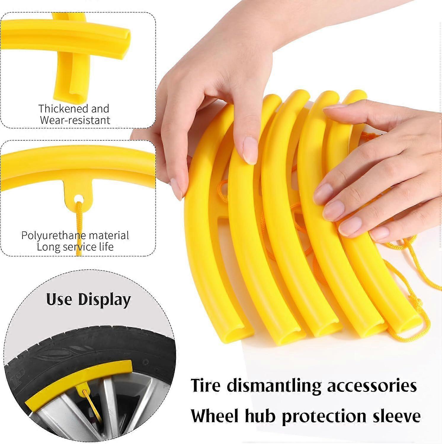Pieces Car Rim Protector Car Rim Protector Car Tire Rim Protector Wheel ...