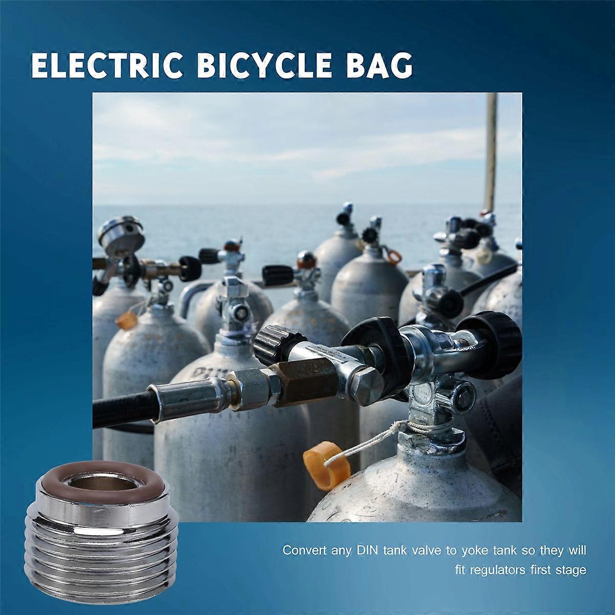 1PCS Scuba Diving Tank Valve Adaptor DIN to York Insert Regulator Dive ...
