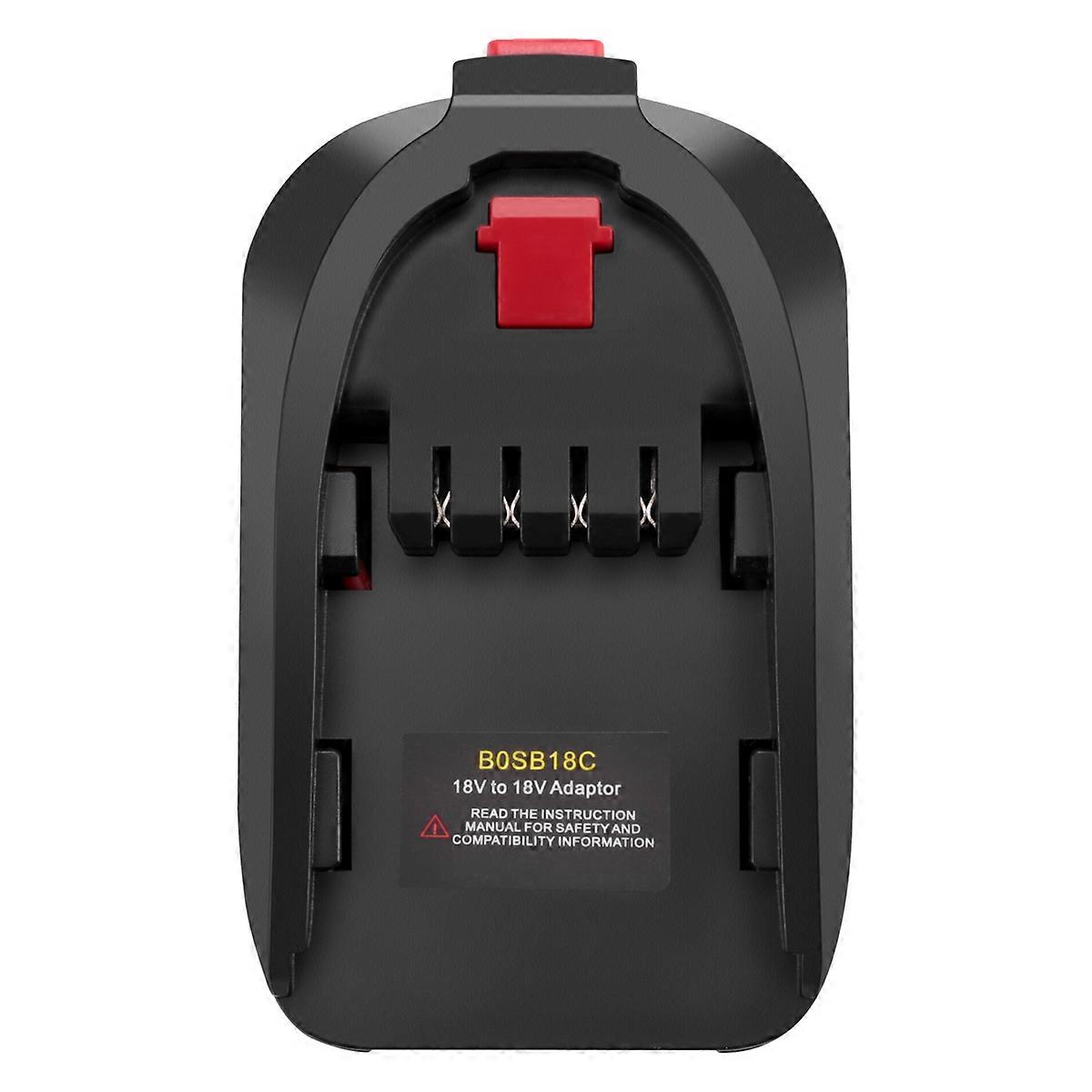 Adapter Converter BOSB18C Use for Bosch 18V Li-Ion Battery BAT618 on ...