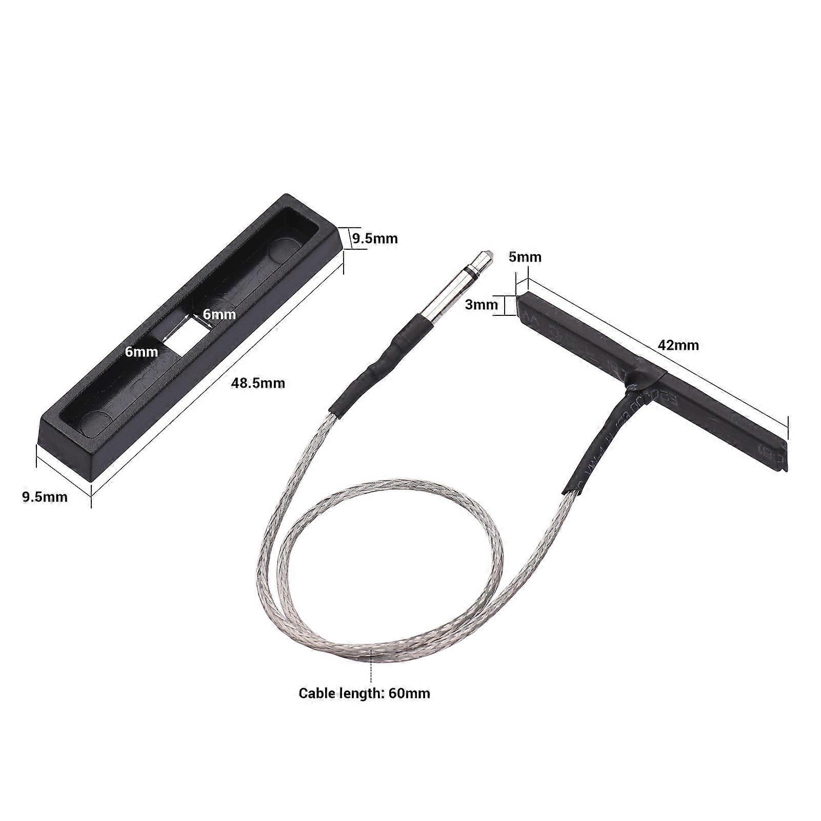 Pickup Rod Stick Pick-up Bar Piezo Acoustic Pickup with 60mm Center ...