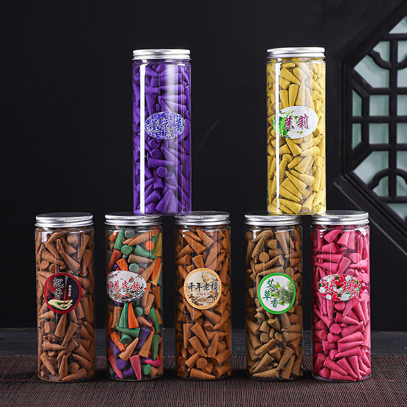 Natural Backflow Indoor Incense Cones Helping To Relieve Anxiety And ...