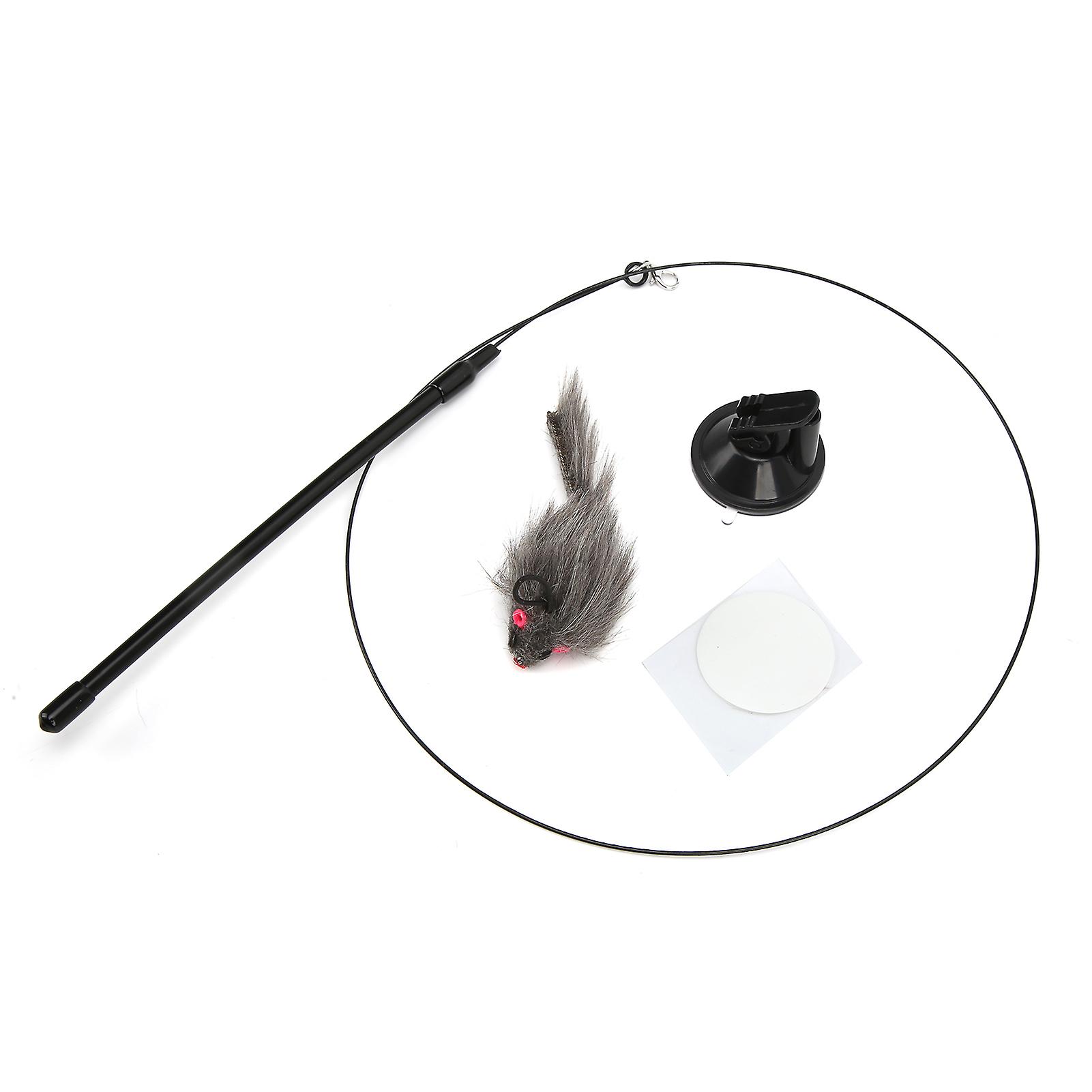 Funny Cat Feather Stick Interactive Handheld Cat Feather Wand with ...