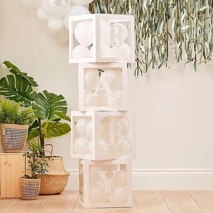 1pc Transparent Balloon Packing Box Birthday Balloon Boxes for Happy ...