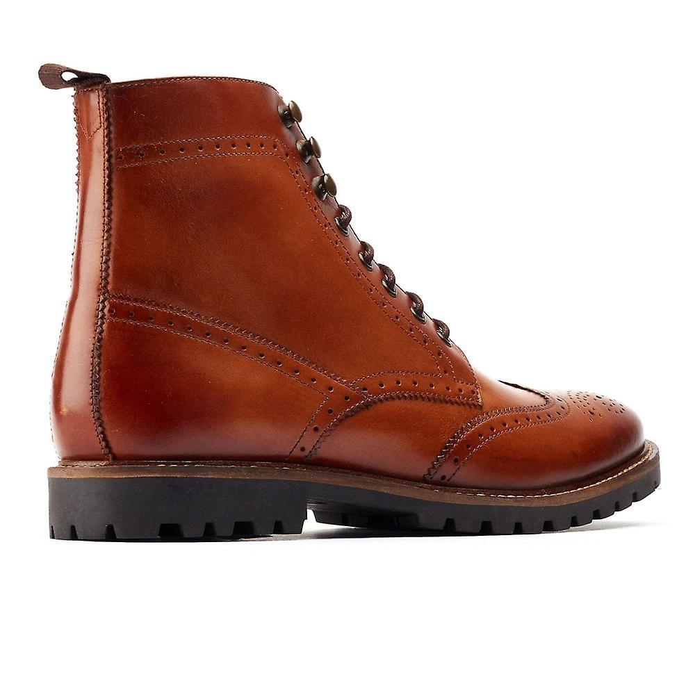 Base London Boone Mens Brogue Boots | Fruugo UK