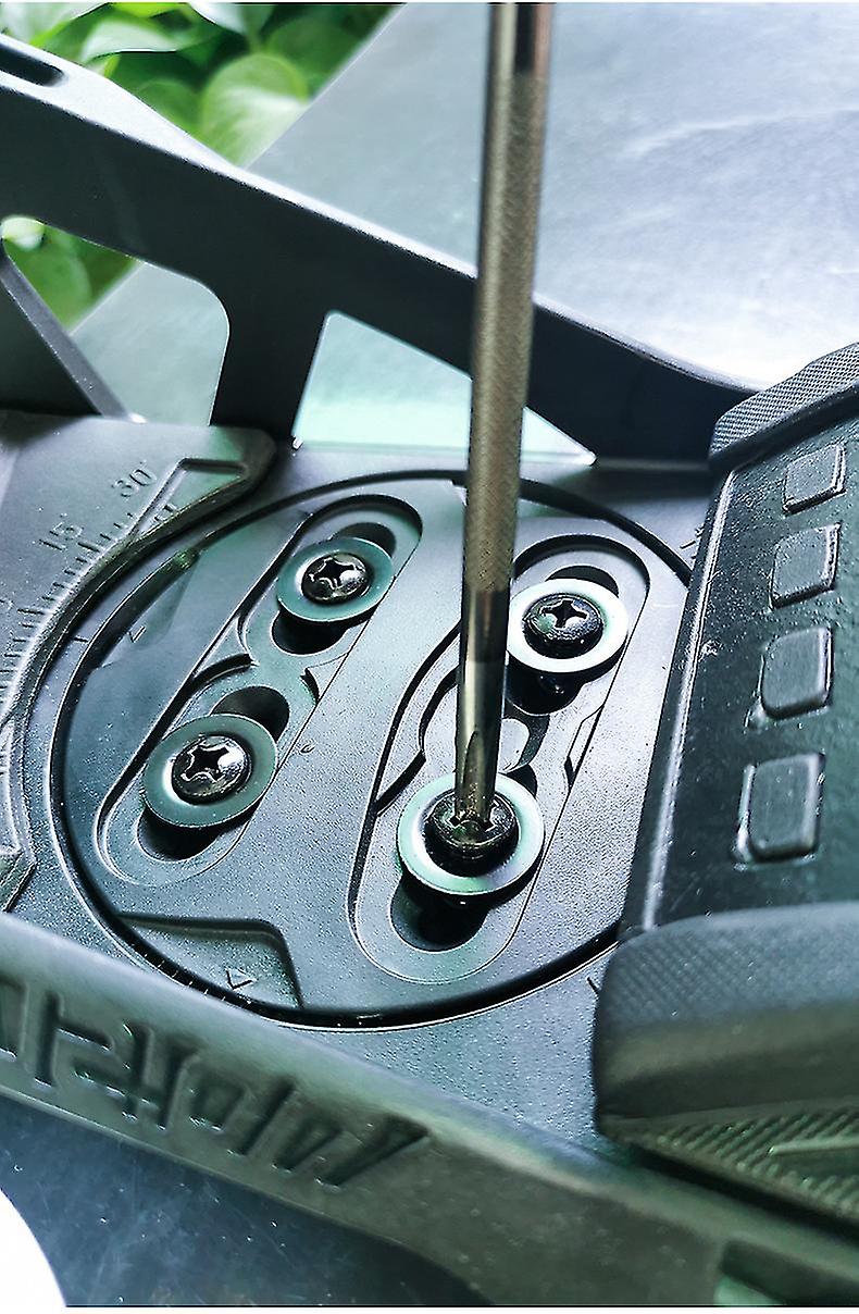 Set Of Snowboard Binding Screw Silver/black Fits Snow Board Bindings ...