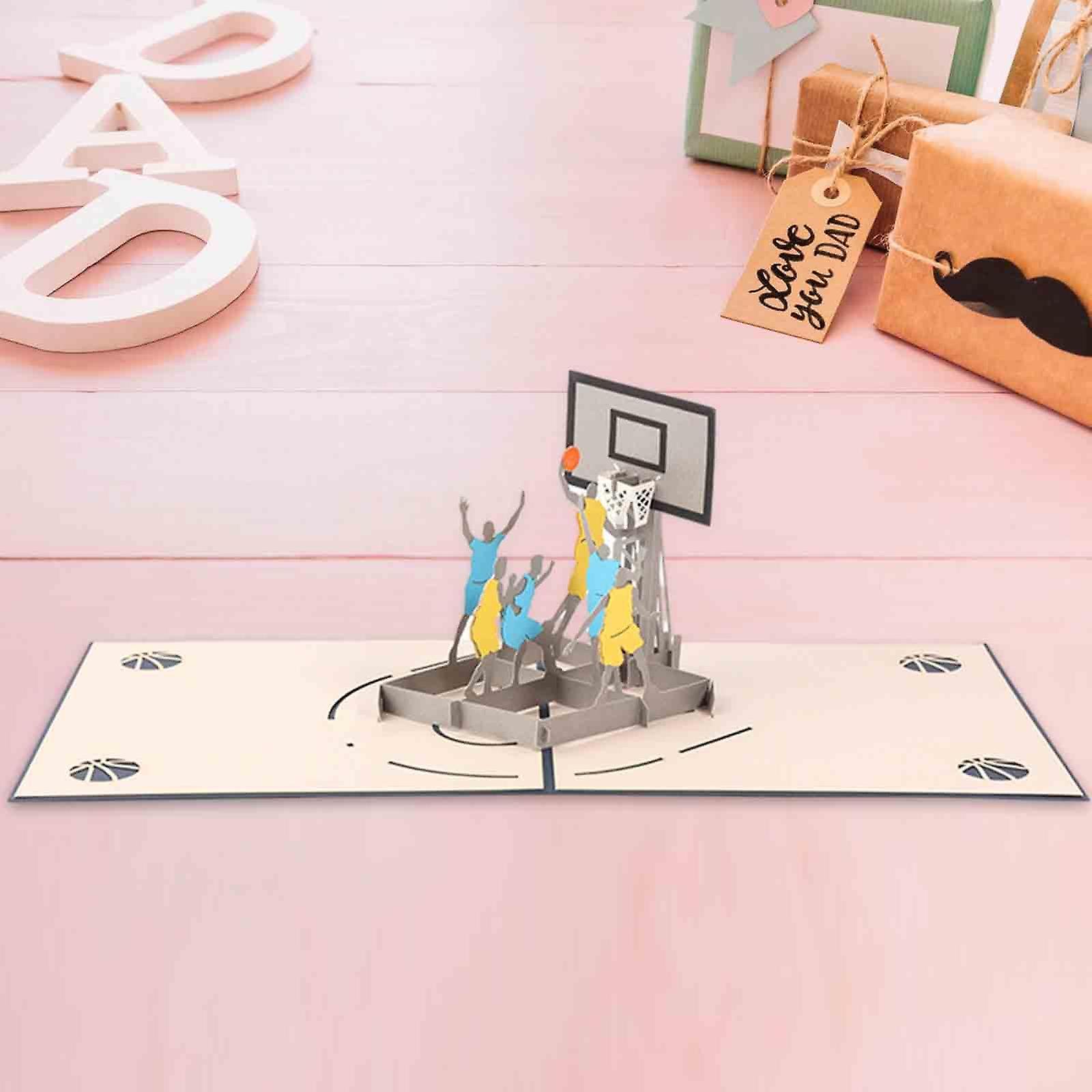 3D Fathers Day Card Birthday Card with Message Note Father's Day ...