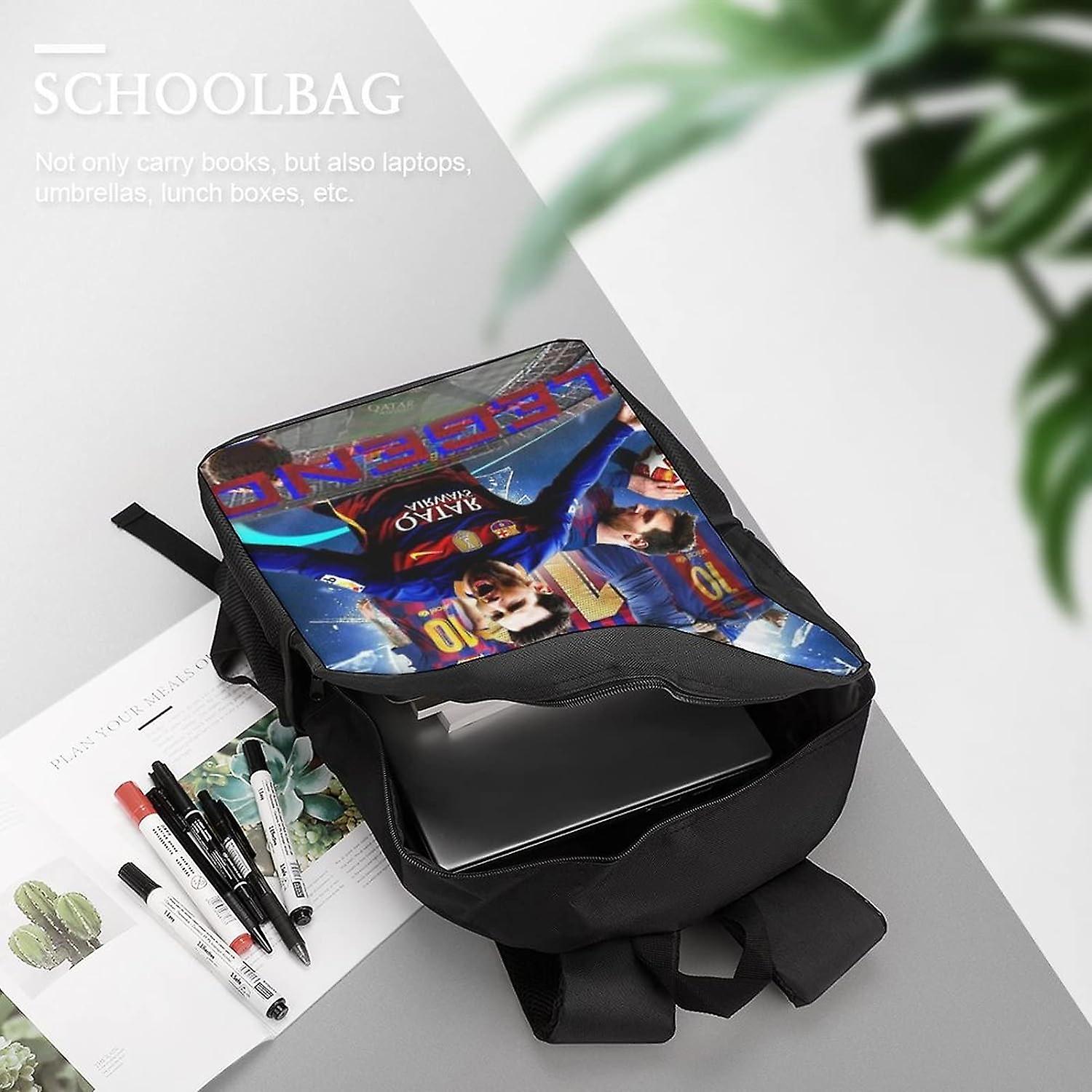 Lionel Messi School Bag for Girls Backpack Children's Light Weight Book ...