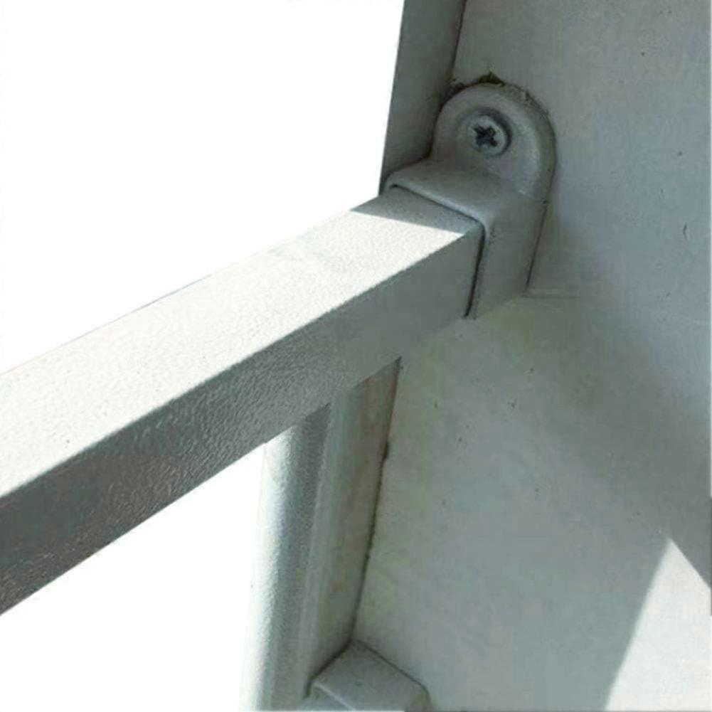 Set of 4 Heavy Duty Wooden Post Brackets, Base Cover Skirt Clamp, Cover ...