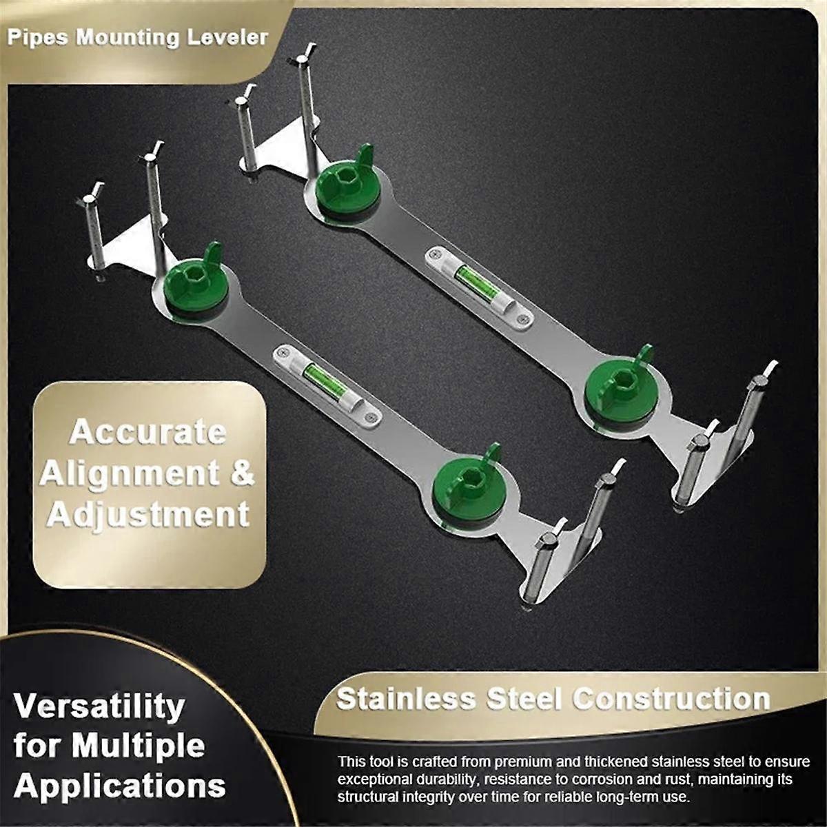 4-Points Hot & Cold Water Pipes Leveler Fixed Leveler Mounting Aid for ...