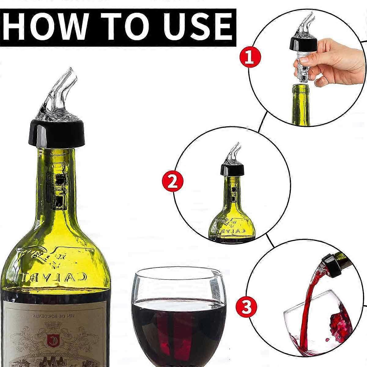 Automatic Measured Bottle Pourer, Quick Shot Spirit Measure Pourer ...