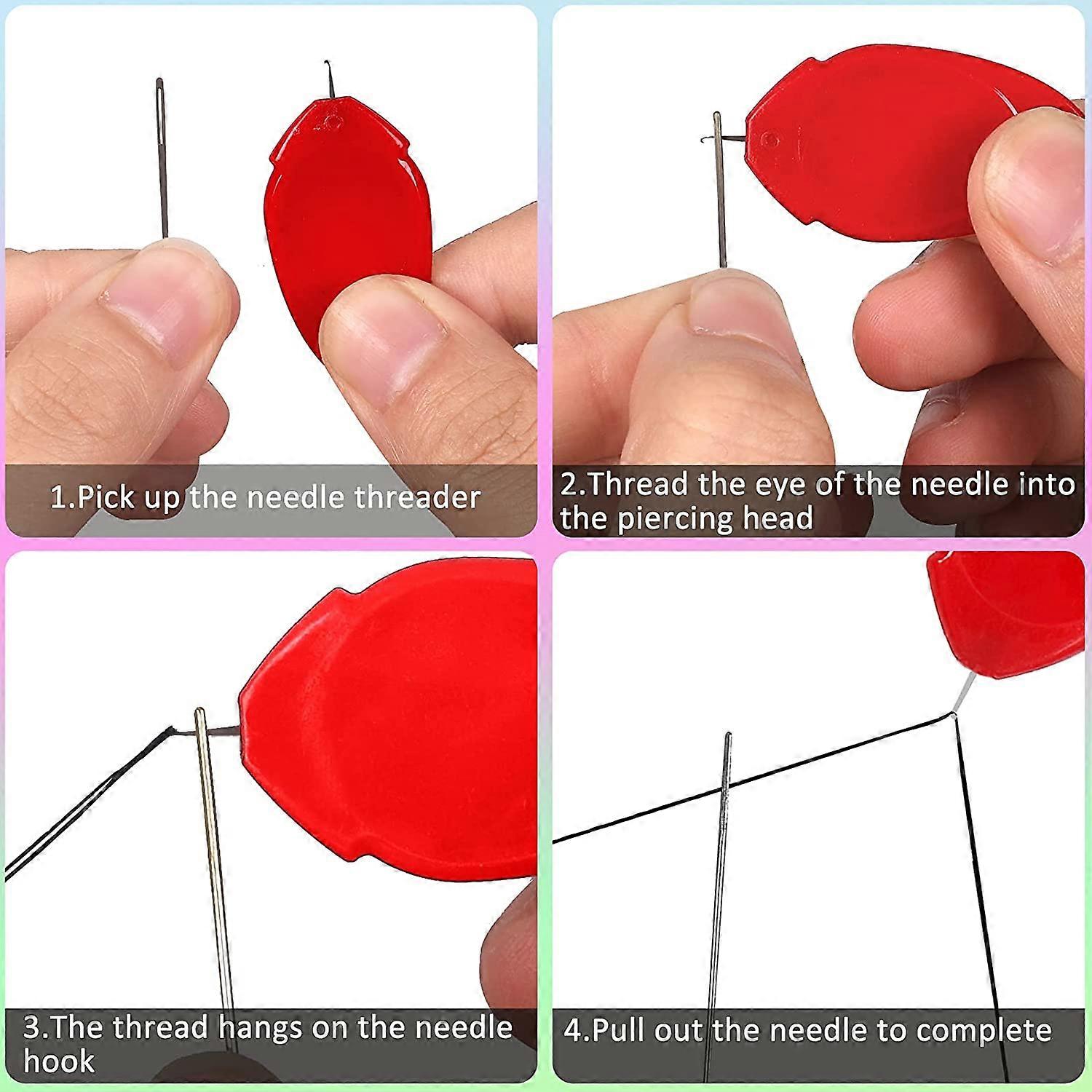 25 Pcs Needle Threader for Hand Sewing for Needles Small Eye Needle ...