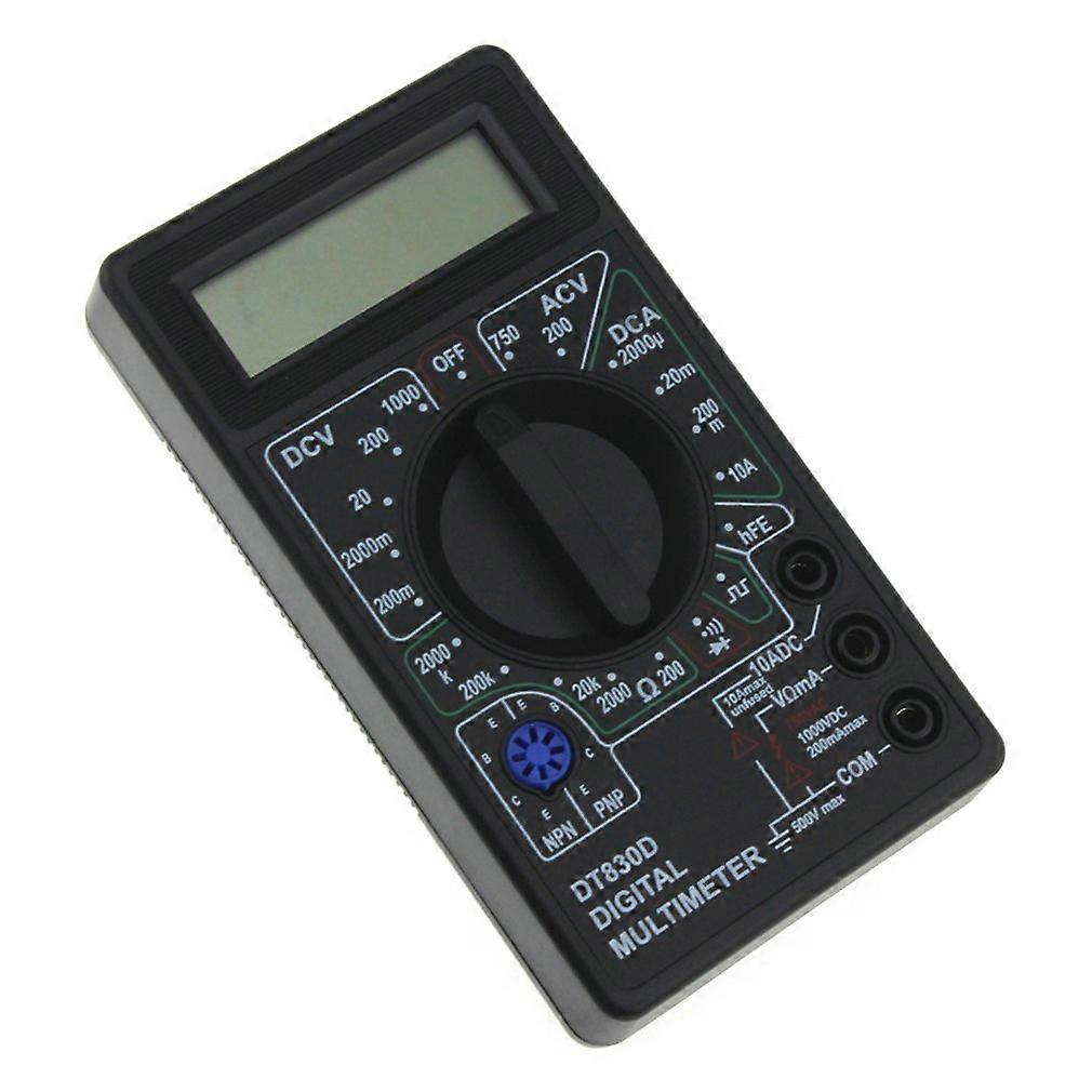 DT-830D Mini Pocket LCD Digital Multimeter 1999 Counts ACDC Volt Amp ...