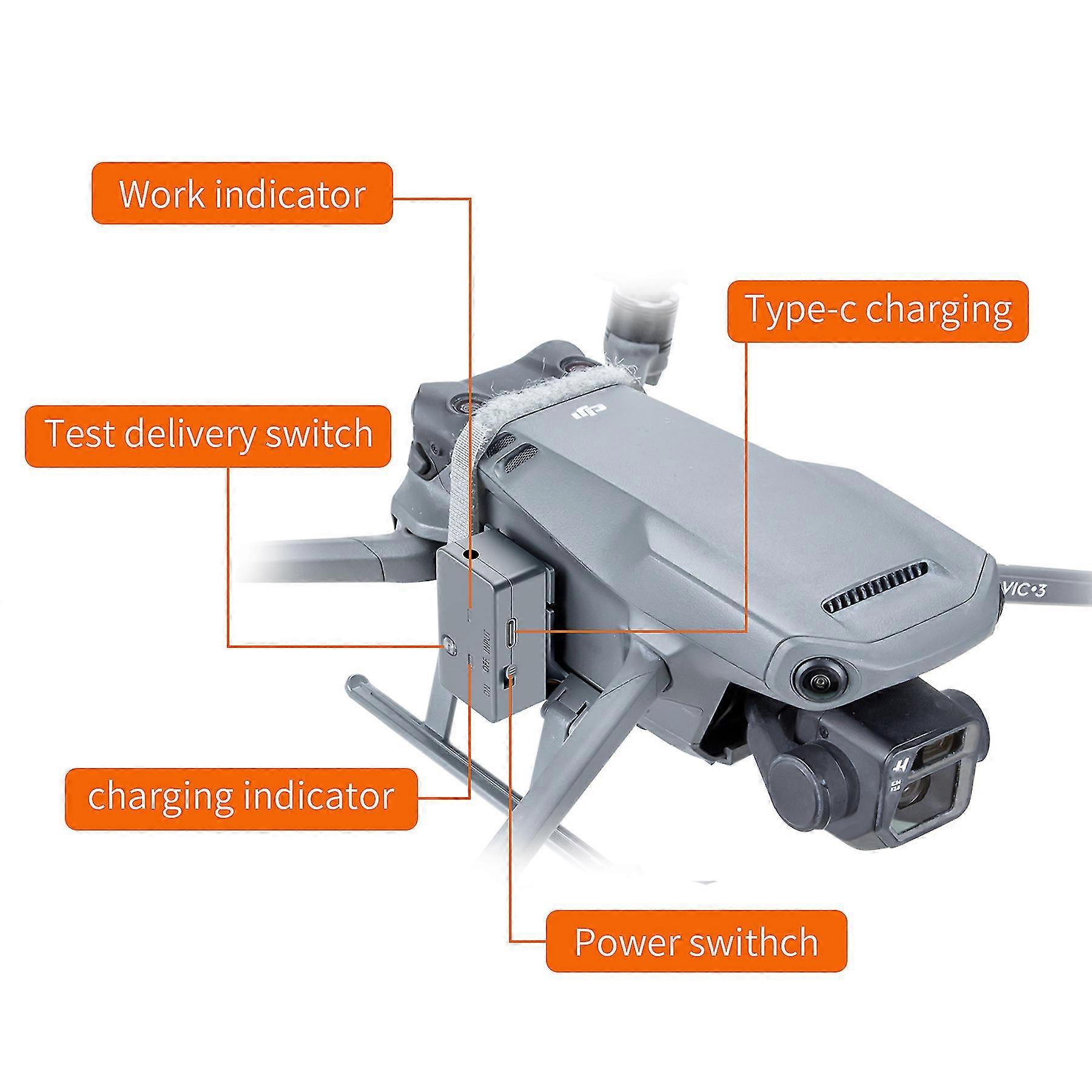 Drone Airdrop Thrower System With Landing Gear For Dji Mavic 3 Fishing ...