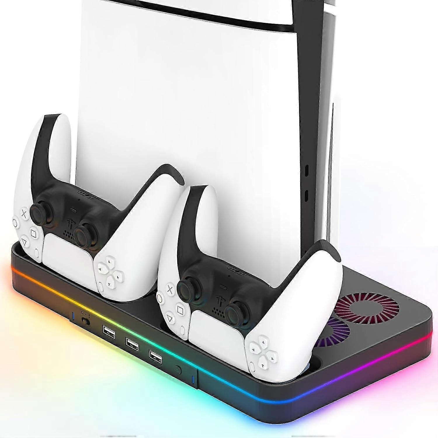 Ps5 D With Er And Dual Charr Stat For 5 Disc/digital Edit Console, With ...