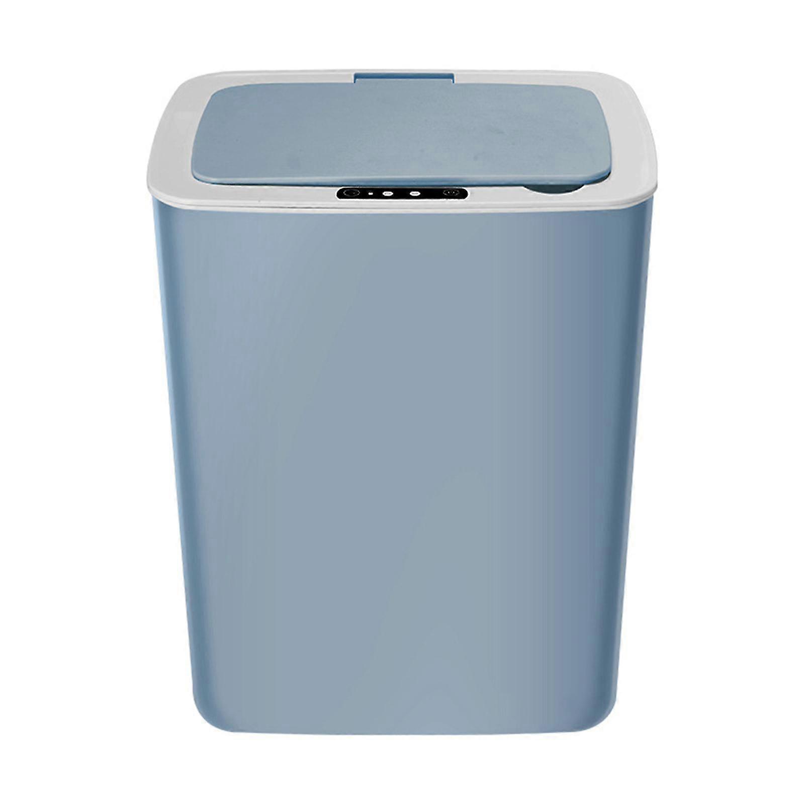 14l Touchless Sensor Kitchen Trash Can Battery Operated Rechargeable ...