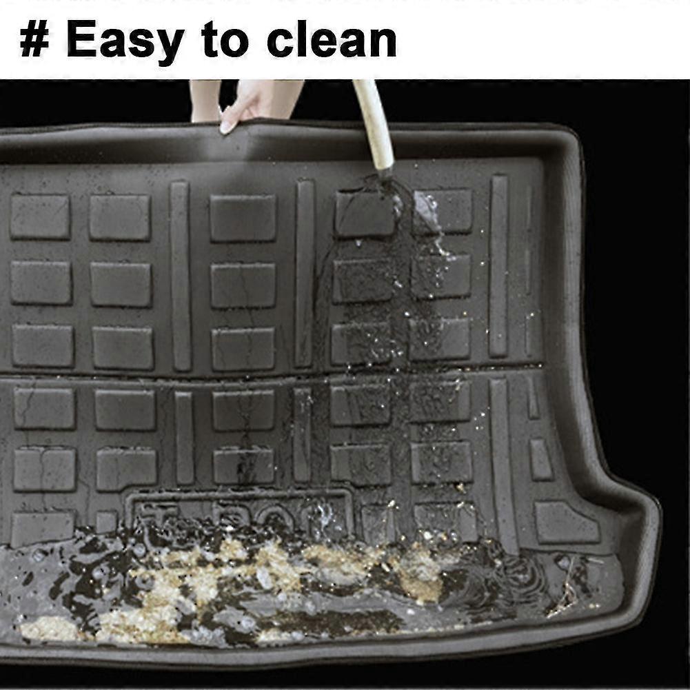 Car Cargo Liner Boot Tray Rear Trunk Cover Matt Mat Floor Carpet Kick ...