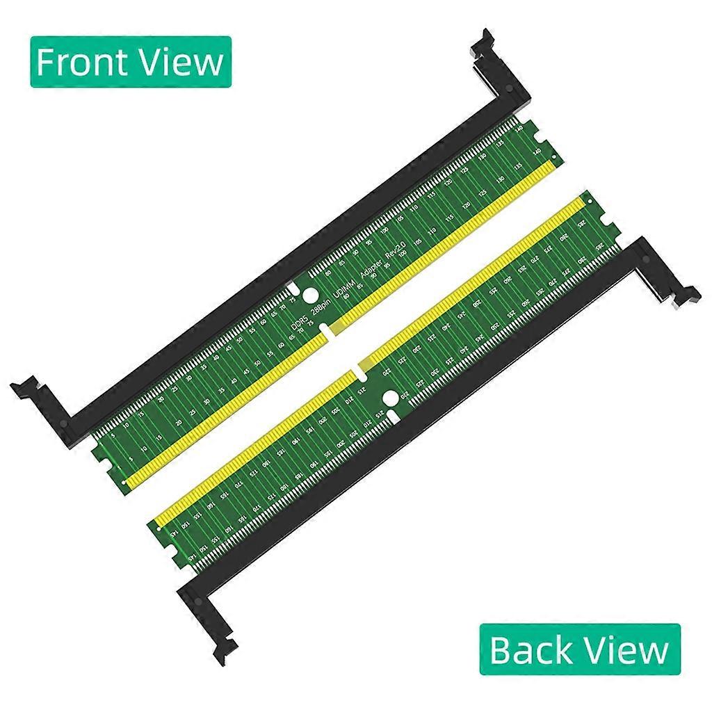 DDR5 UDIMM Adapter Laptops DDR5 Memory Tester 288Pin Adapter for ...
