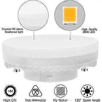 GX53 LED Bulb 7W 3000K, Warm White, Non Dimmable Gx53 Lighting, No ...