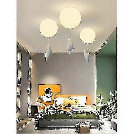 Childrens Ceiling Light White Acrylic Lampshade,creative Polar Bear ...
