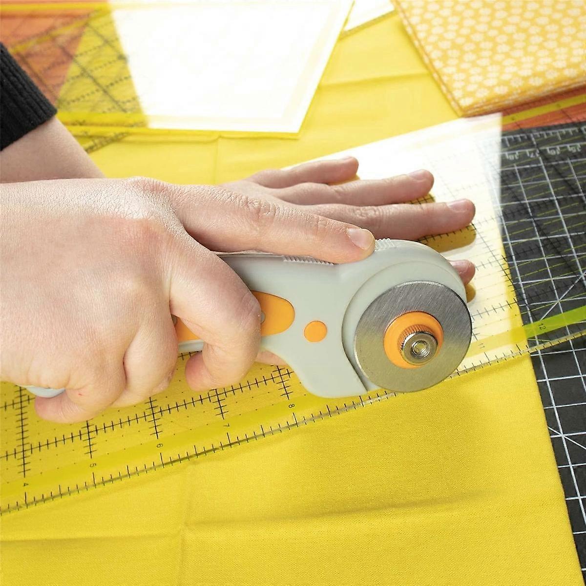 Quilting Ruler Acrylic Quilters Ruler for Easy Precision Cutting Fabric ...