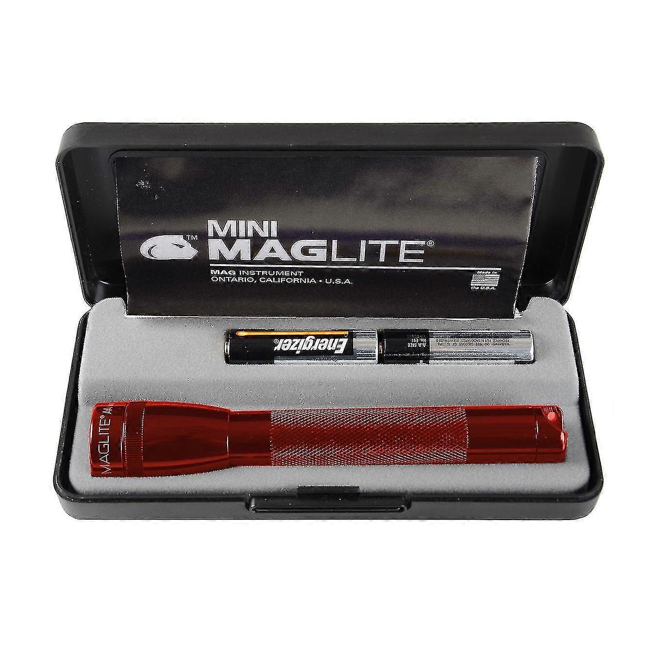Mini Maglite Aa Torch - Gift Boxed Flashlight With Batteries | Fruugo UK