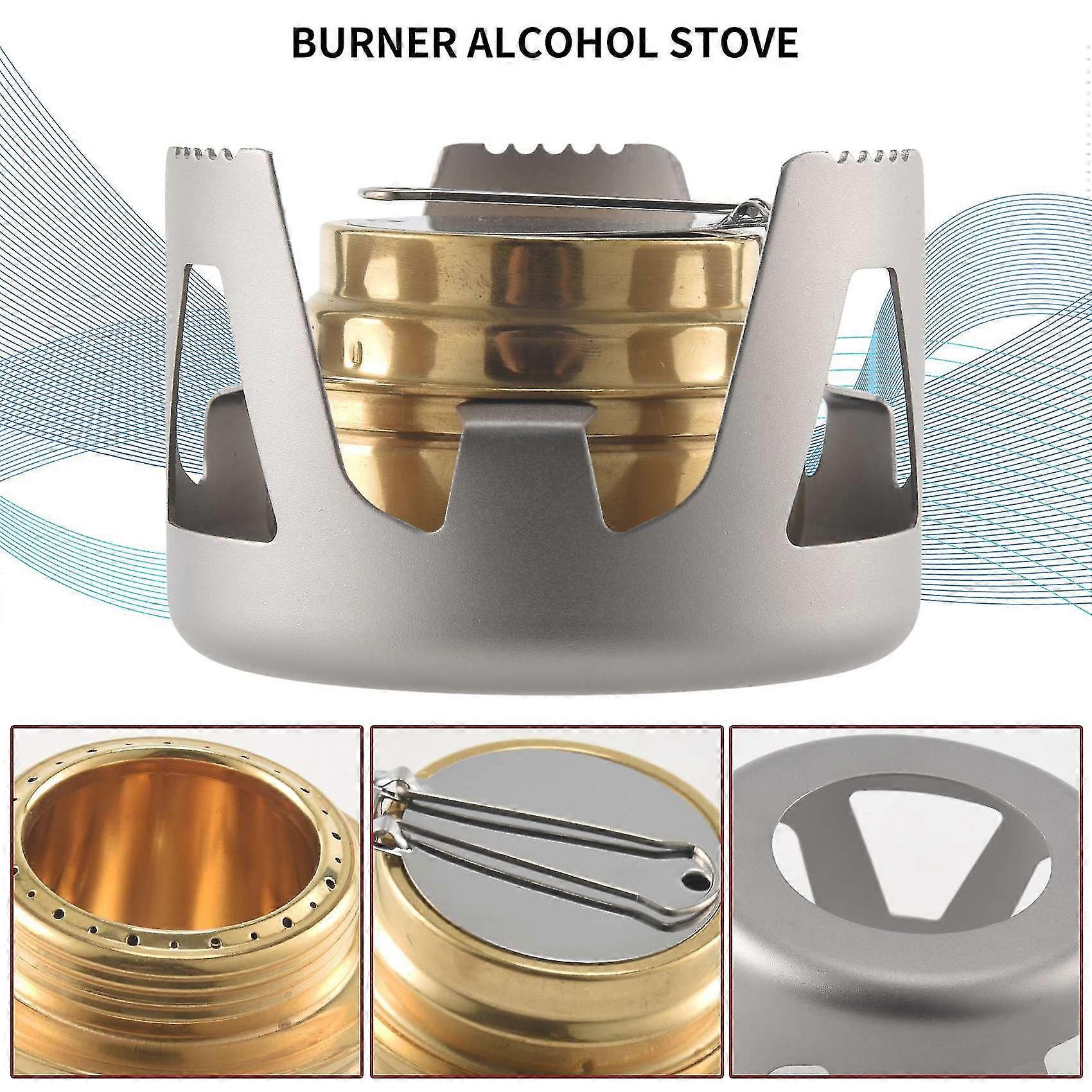 Portable Mini Spirit Burner Alcohol Stove For Outdoor Hiking Camping ...