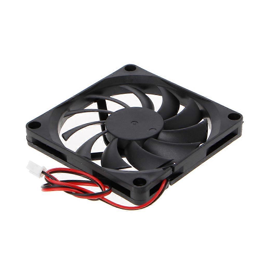 80mm Silent Cooling Fan 24V 2Pin 8010 DC Brushless Quiet compatible-for PC Computer Case | Fruugo UK