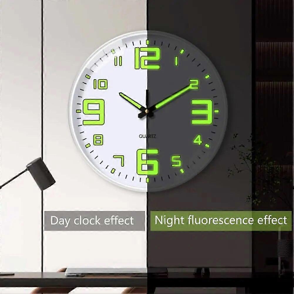 Excellent Digital Clock Long Lasting Wall Clock Big Number 30cm Wall ...