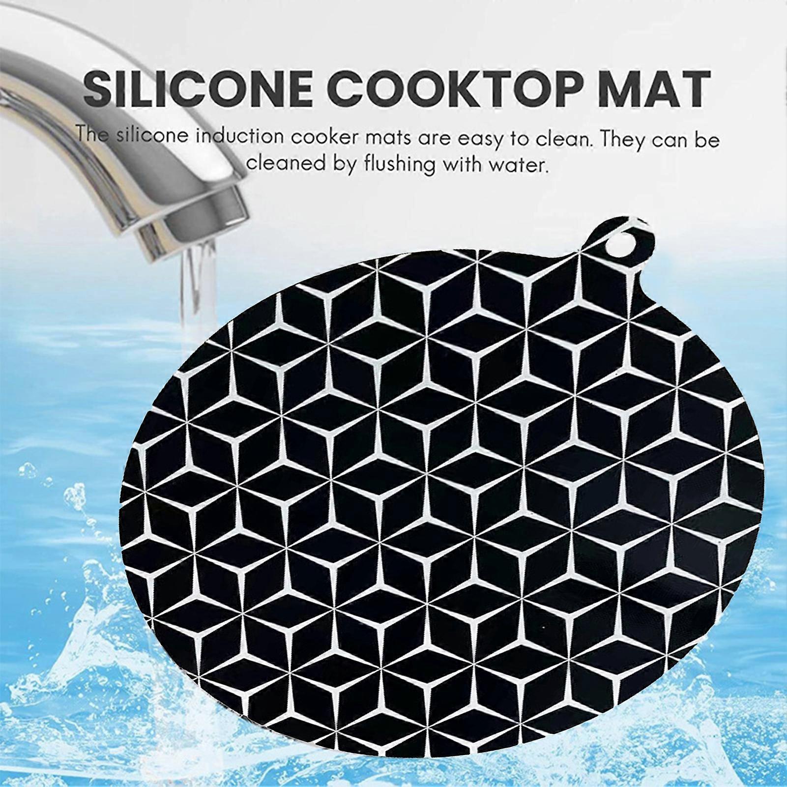 Induction Cooktop Mat High-Temperature Resistant Fireproof Waterproof ...