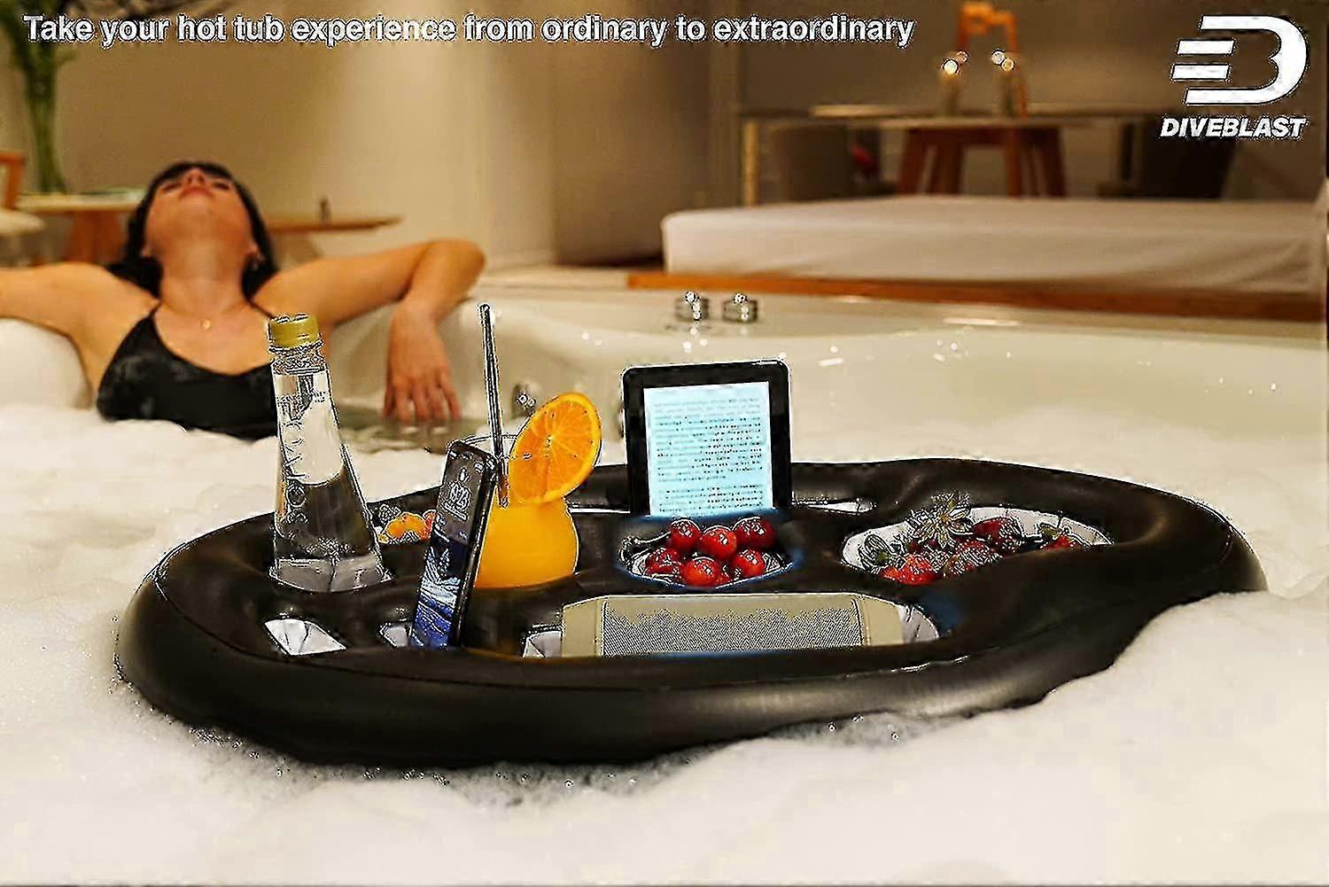 Floating Drink Holder For Pool Inflatable Floating Shelves Pool Tray ...