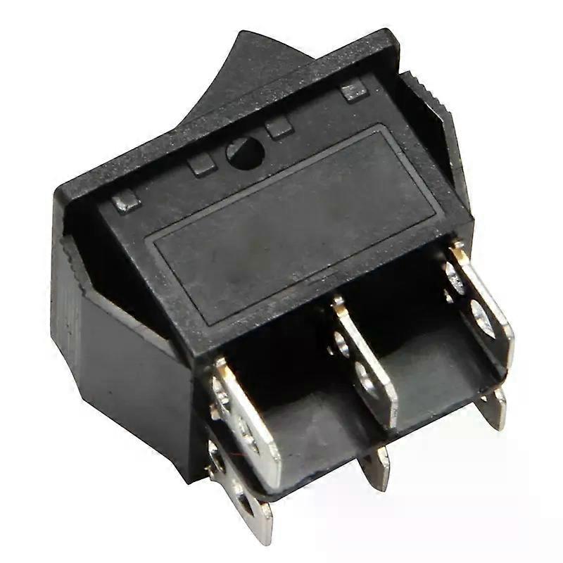 6-Terminals 3 Position ON/OFF/ON DPDT Boat Rocker Switch Double Pole ...