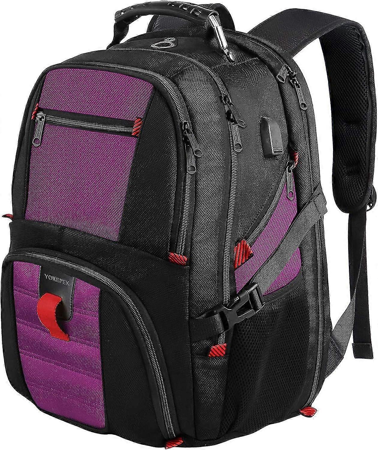 Extra Large 50l Laptop Backpacks Water Resistant College Backpacks ...