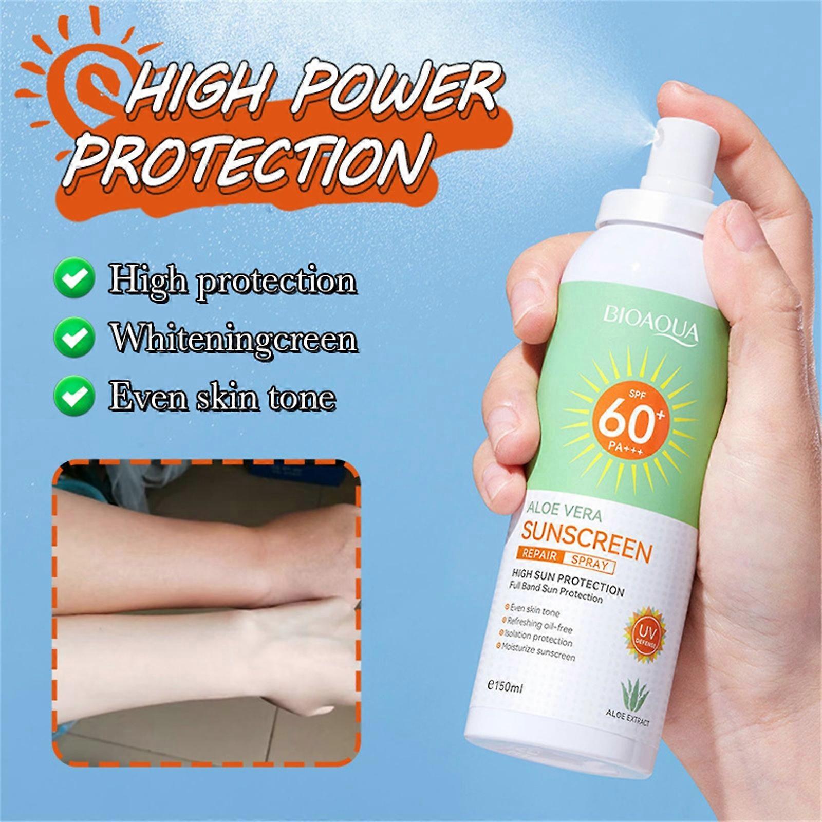 Sunscreen Spray Body Sunscreen Body Care Refreshing Non-greasy 150ML ...