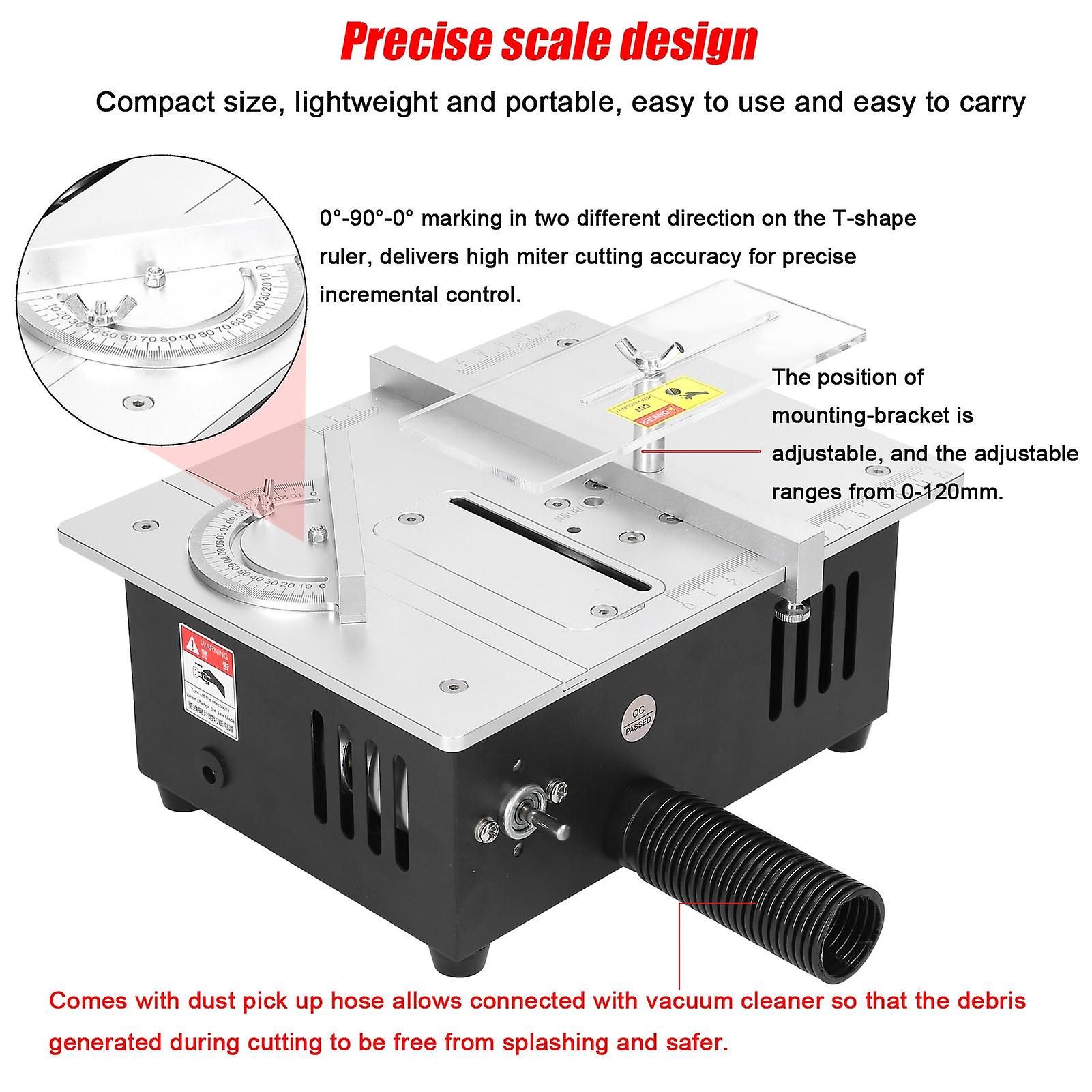 Mini Tablesaw Electric Desktop Saws Small Household Diy 22mm Sawblade ...