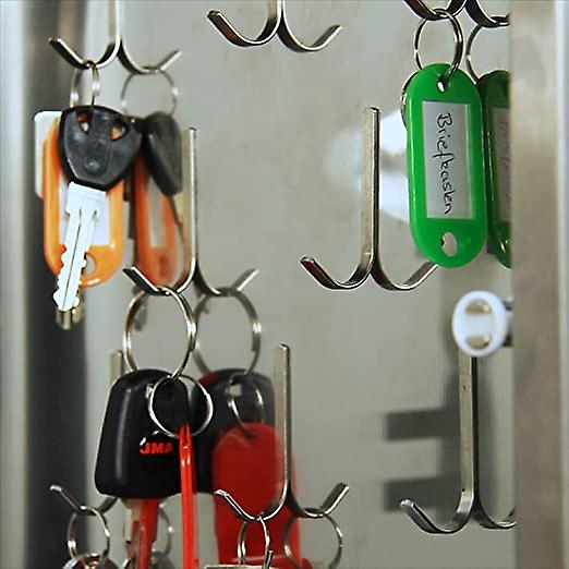 Colorful Key Rings,50Pack Plastic Key Tags Clear Key Chain Luggage Tags ...