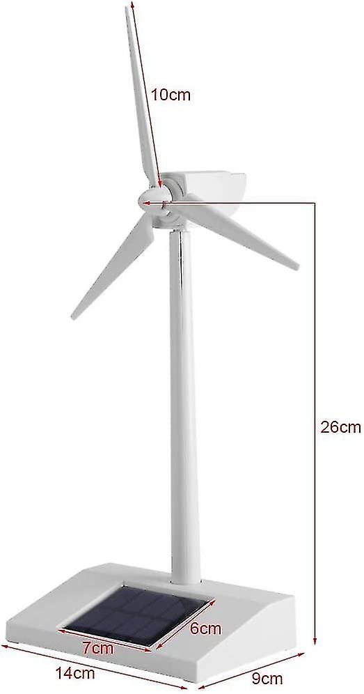 Kuuleyn Solar Wind Toy, Mini Solar Power Windmill Toy Kids Children ...