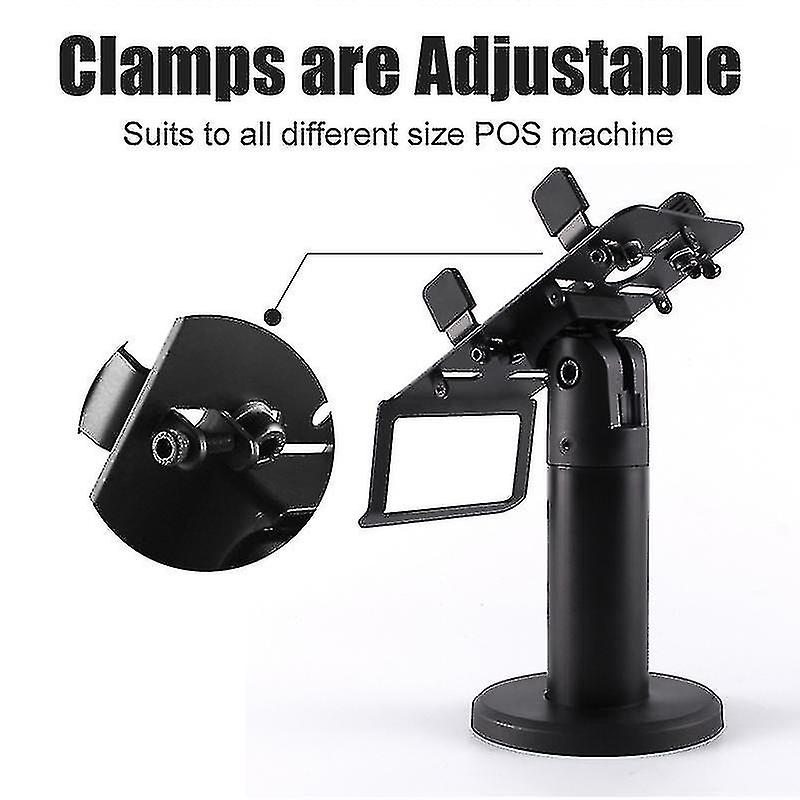 Universal Swivel Lockable Pos Terminal Metal Stand Credit Card Machine ...